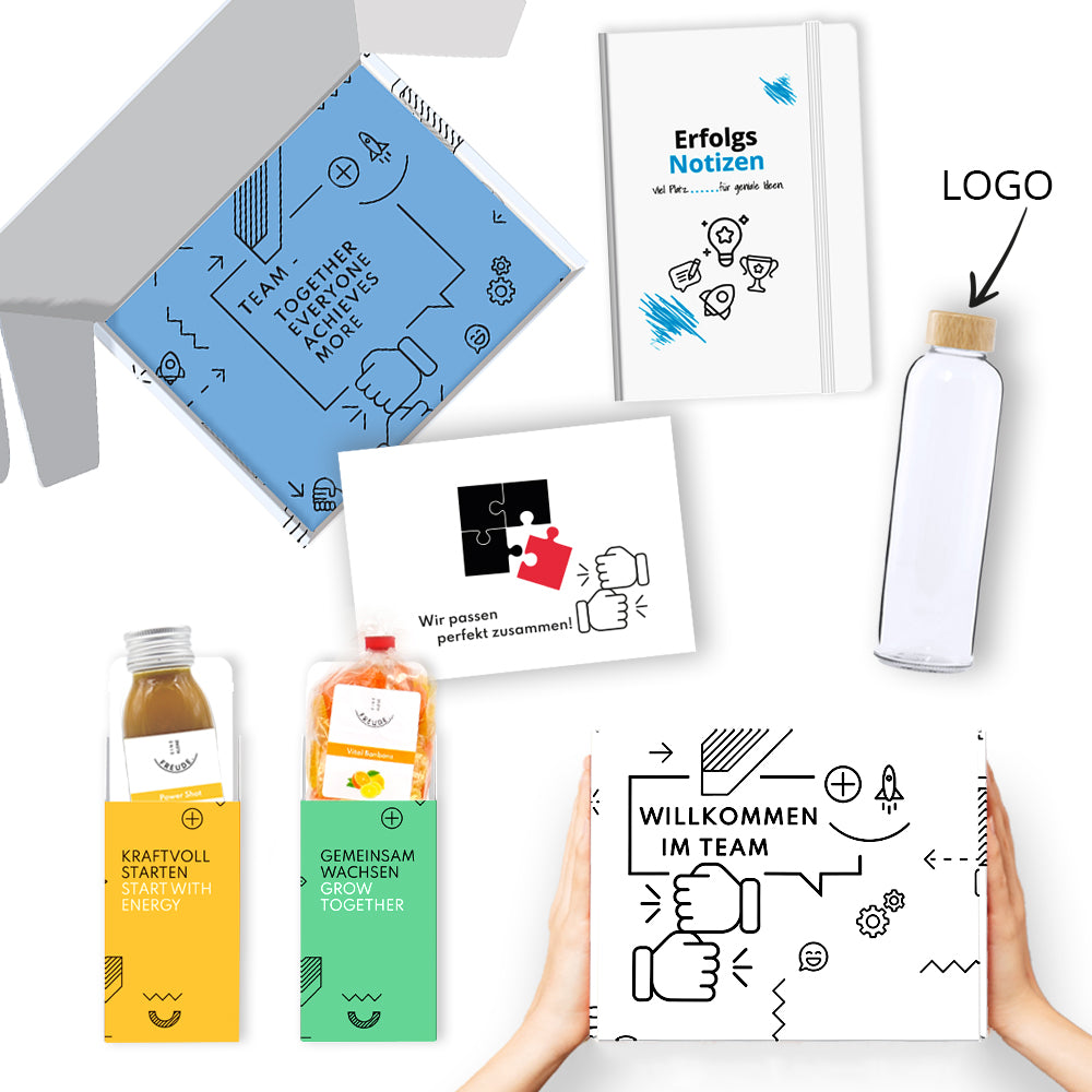 Onboarding Box TOP I Willkommensgeschenk für neue Mitarbeiter*innen ...